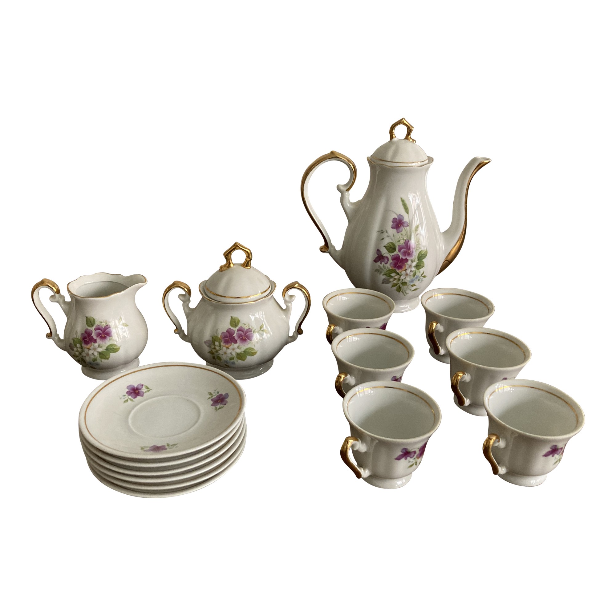 Vintage Porseleinen Theeset - Vintage Expert